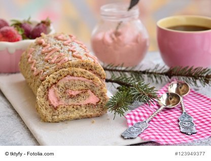 Erdbeer-Rolle - Die Pfanne von harecker.de