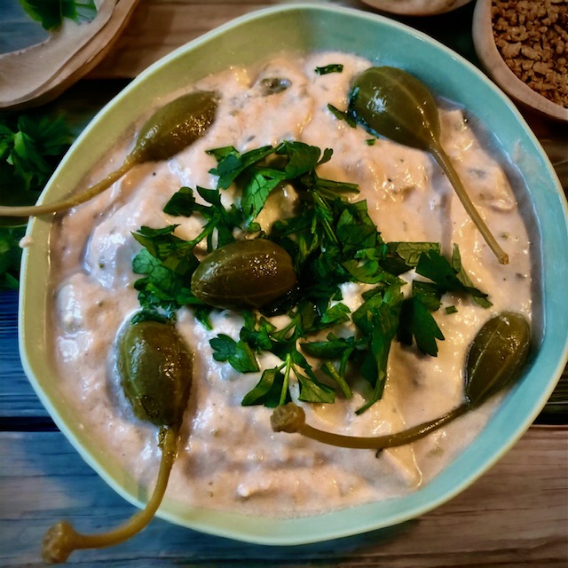 Tunfischaufstrich mit Kapern und Joghurt - Die Pfanne von harecker.de